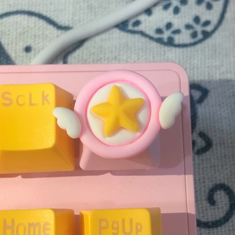Keycap chân mèo, cardcaptor sakura, mông mèo nơ hồng | Shopee Việt Nam