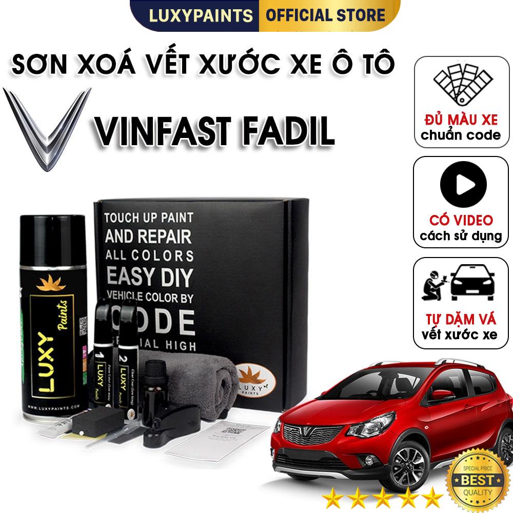 Sơn Xịt Ô Tô Vinfast Fadil LUXYPAINTS Màu Chuẩn Code Hãng, Xoá Vết Xước ...