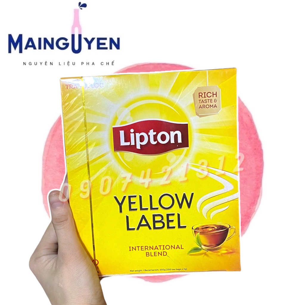 Trà Lipton Túi Lọc 100 gói | Shopee Việt Nam