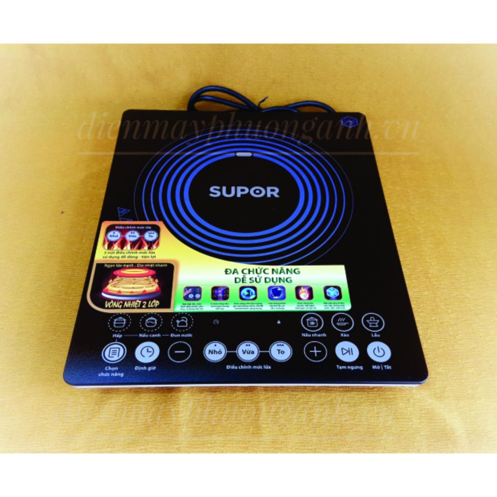 Bếp điện từ cảm ứng Supor Easy-using C21( hàng chính hãng, bảo hành 12 ...