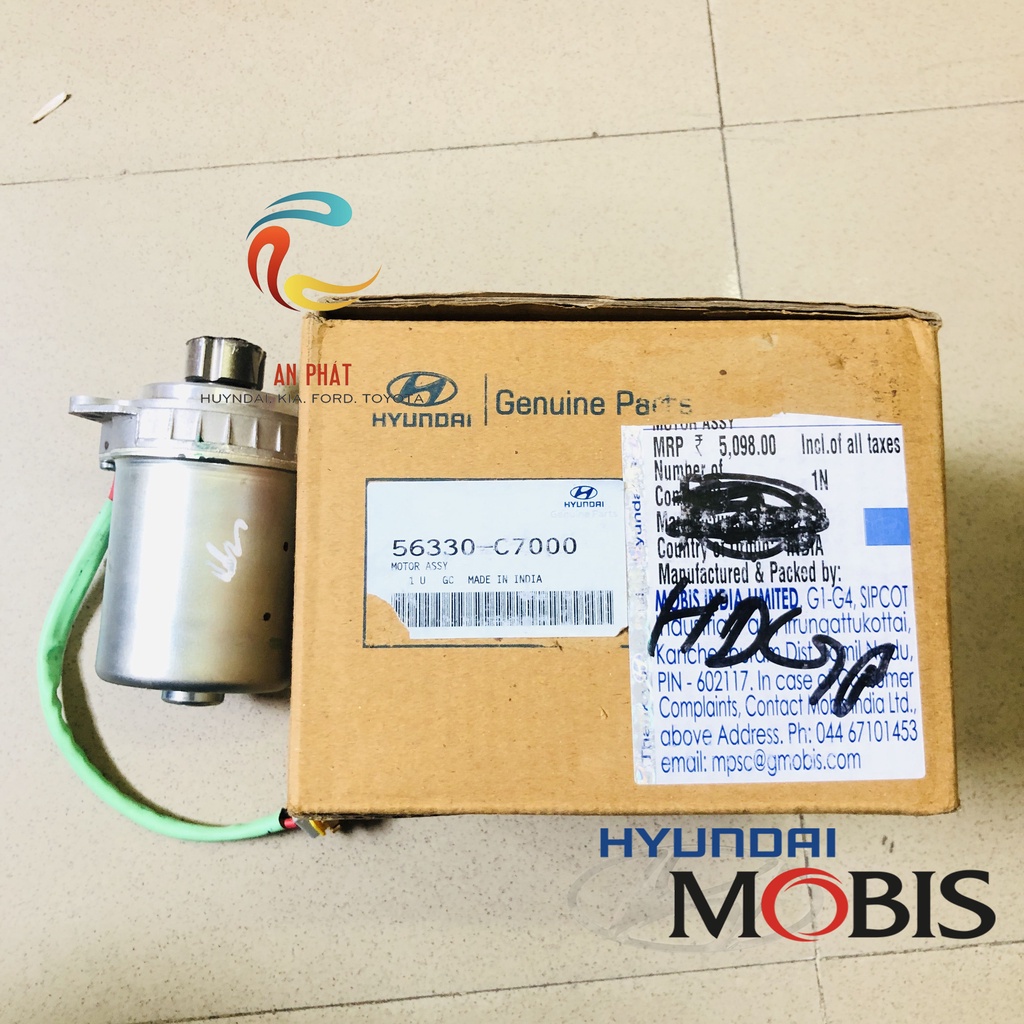 Mô tơ trợ lực lái điện Hyundai i10 Grand 2014-2016 | 56330C7000 chính ...