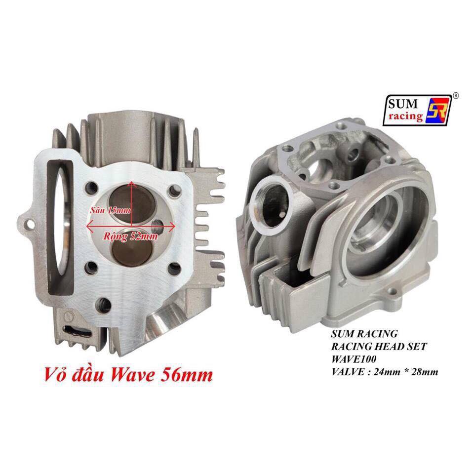 Vỏ đầu + Lòng 56 Wave Sum Racing | Shopee Việt Nam