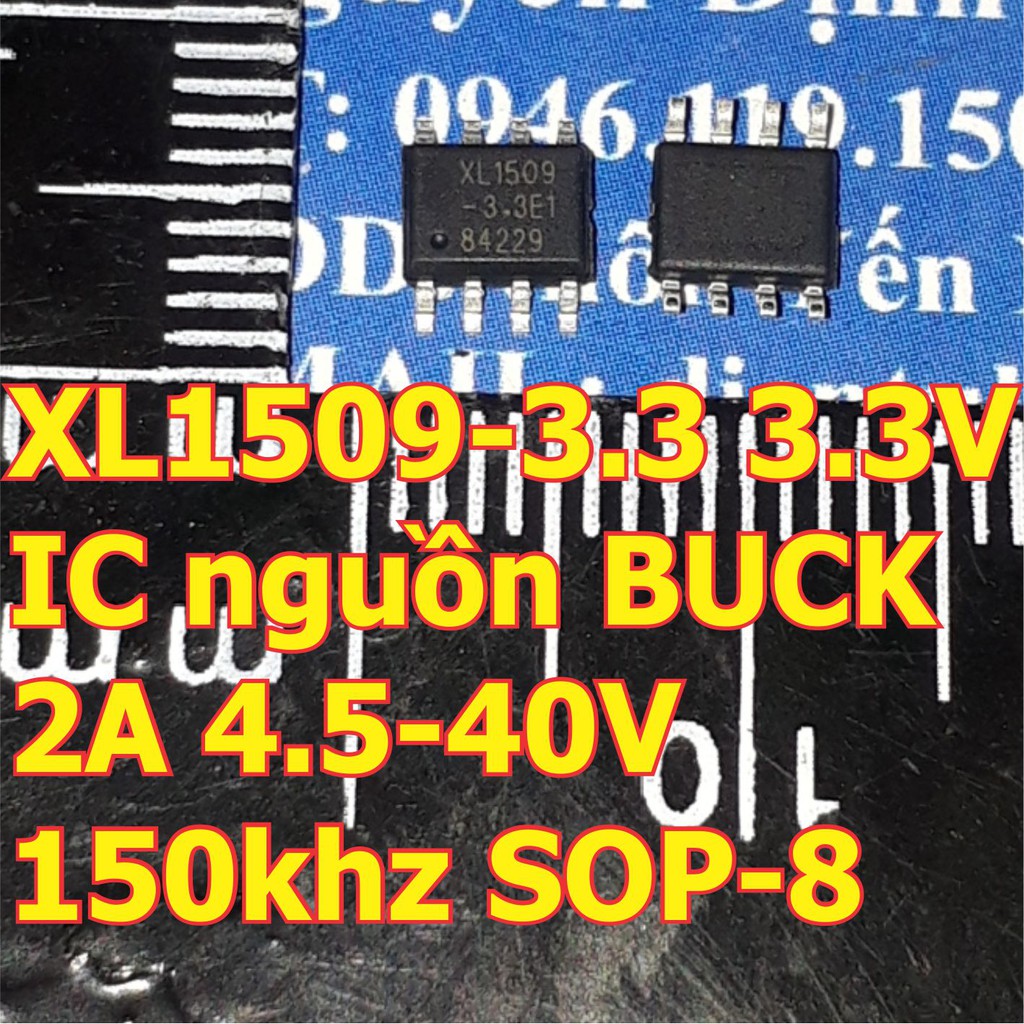 5 con XL1509 3.3E1 3.3V 5E1 5V 12E1 ADJE1 ADJ SOP-8 IC nguồn xung DC to DC BUCK giảm áp 2A 4.5 ...
