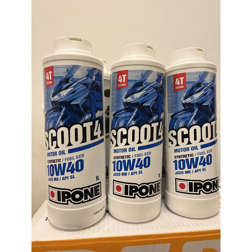 NHỚT XE TAY GA CAO CẤP IPONE SCOOT 4 10W40 | Shopee Việt Nam