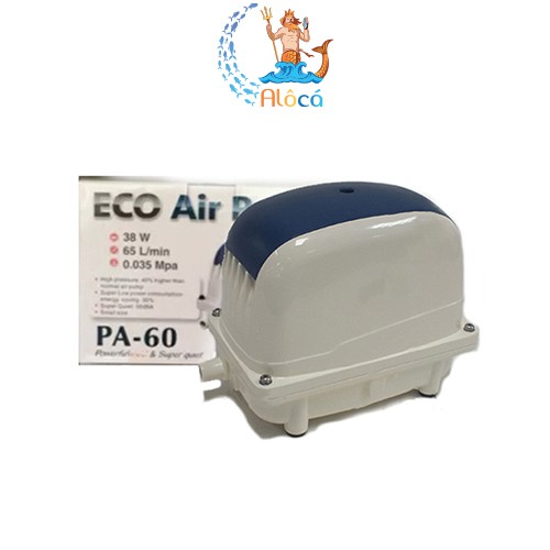 Máy bơm, sục khí JECOD ECO AIR PUMP PA35 - PA45 - PA60 - PA80 - PA 100 - PA150 - PA200 cho hồ ...