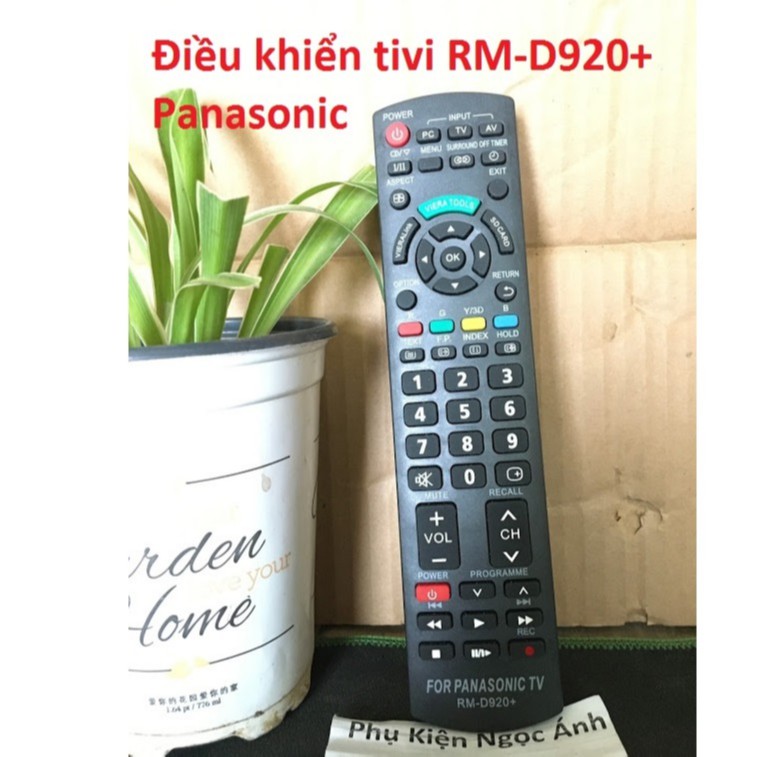 Điều khiển tivi Panasonic RM-D920+ smart internet ,Remote tivi Panasonic RM D920 | Shopee Việt Nam