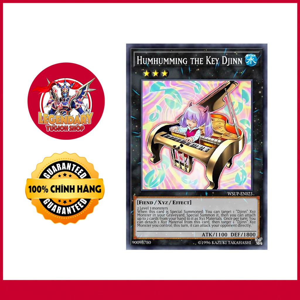 [Thẻ Bài Yugioh Chính Hãng] Humhumming The Key Djinn | Shopee Việt Nam