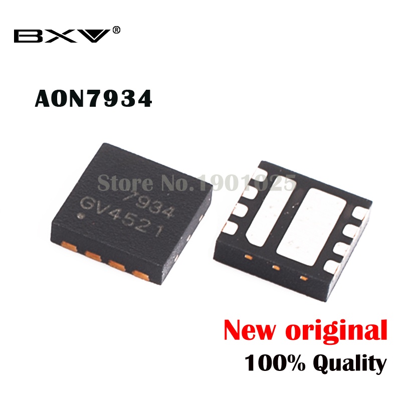 Bộ 5 Linh Kiện Điện Tử AON7934 AO7934 7934 MOSFET QFN-8 | Shopee Việt Nam