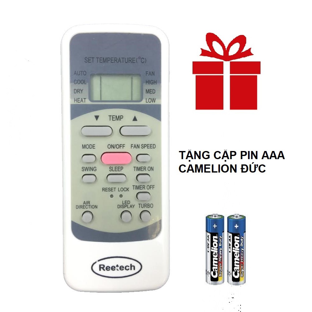 REMOTE MÁY LẠNH REETECH R51M/E - ĐIỀU KHIỂN ĐIỀU HÒA REETECH R51M/E ...