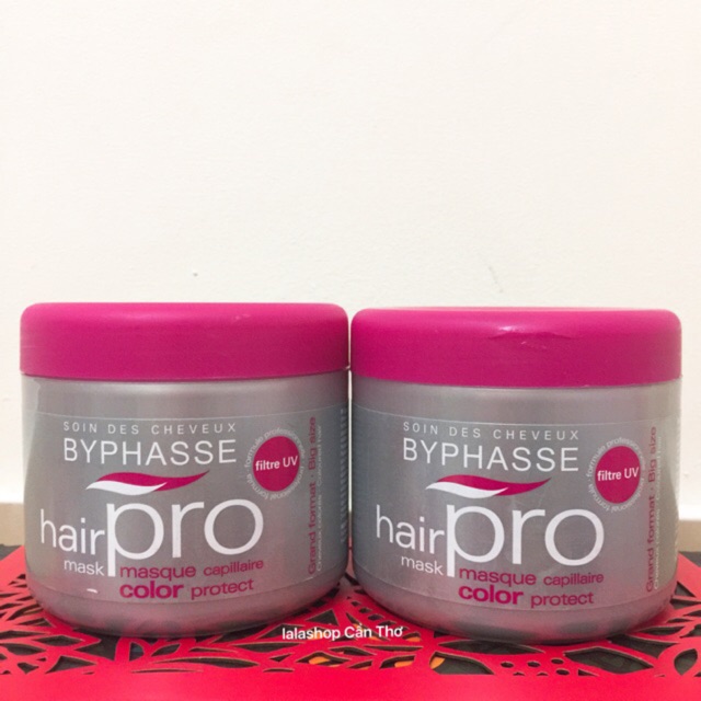 Ủ tóc Byphasse Hair PRO dành cho tóc nhuộm 500 ml (BYPHASSE HAIR MASK ...