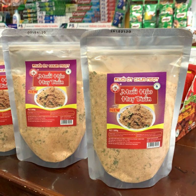 Goi Muối Ớt Chua Ngọt Huy Tuấn Gói 200g - 500g | Shopee Việt Nam
