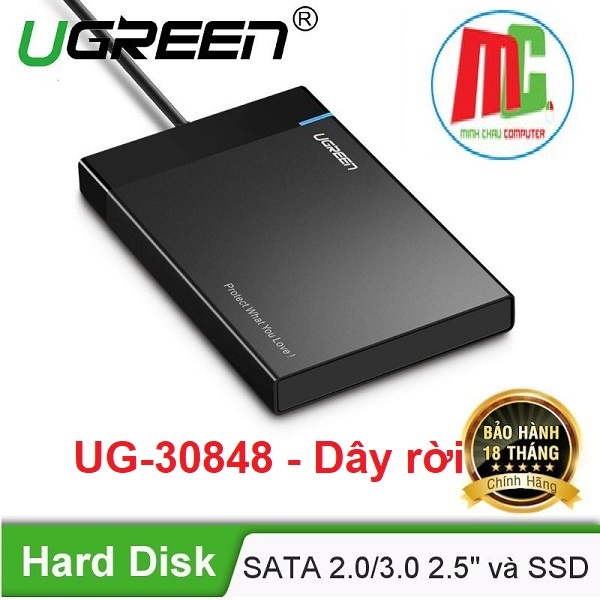 Hộp đựng ổ cứng 2,5 inch USB 3.0 Ugreen 30848 - Hàng chính hãng ...