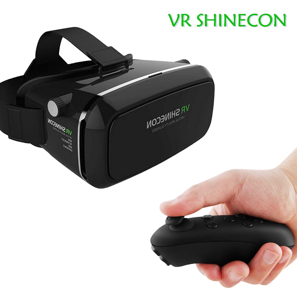 Kính Thực Tế Ảo 3D Sc-G01 Shinecon Vr Box Virtual Kèm Hộp Đựng Cho Điện ...