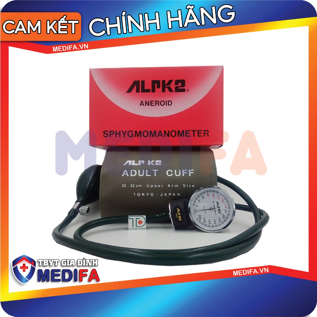 [chính hãng] Máy đo huyết áp cơ cao cấp ALPK2 NO-500-V tặng kèm tai ...