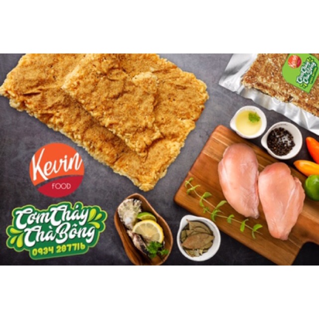 Cơm Cháy Chà Bông Gà Kevin Food | Shopee Việt Nam