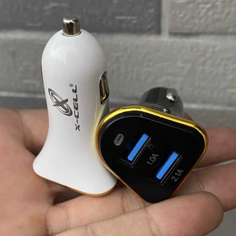 Tẩu sạc ô tô 2 cổng USB 5V2.1 và 5V1A | Shopee Việt Nam