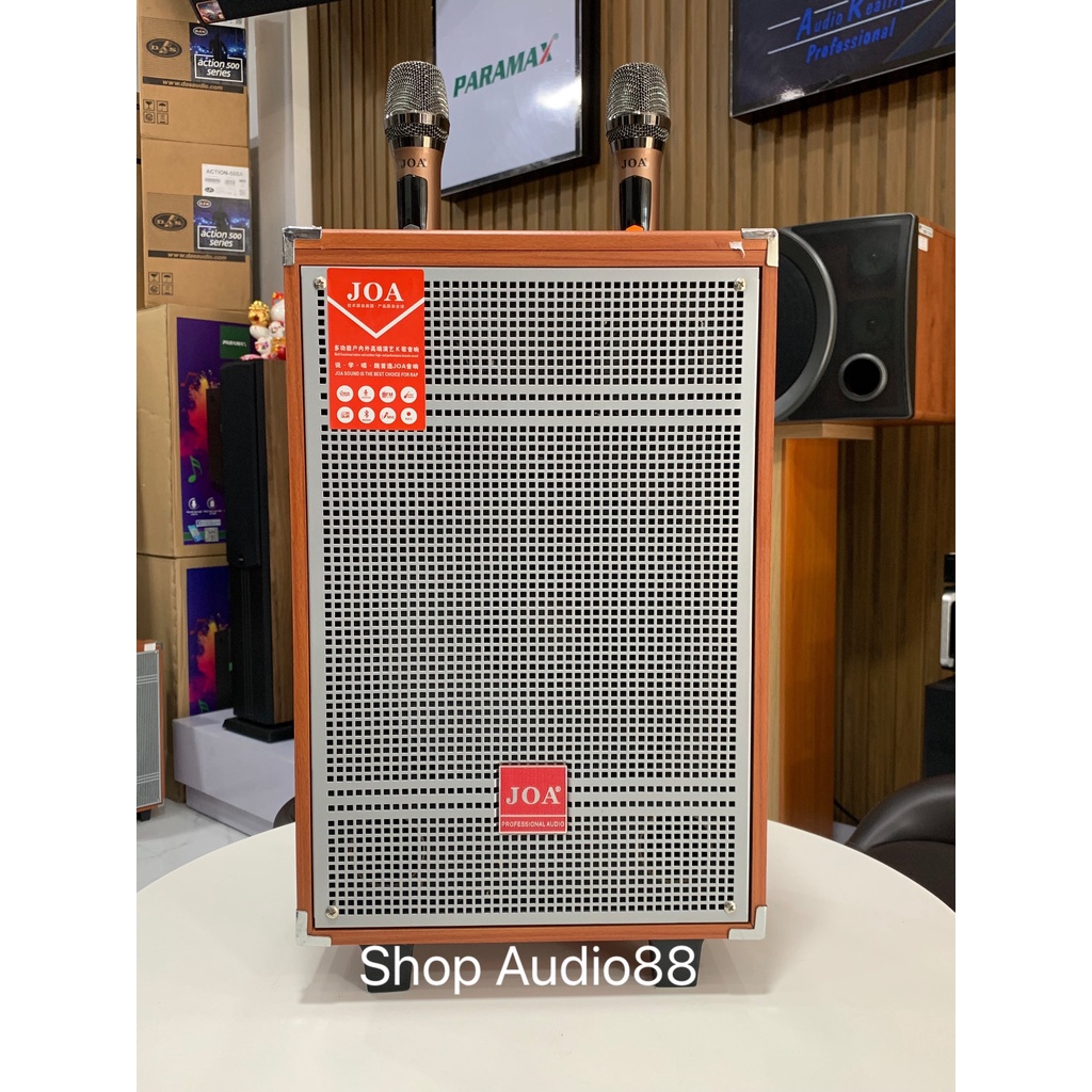 Loa kéo karaoke JBA SM-6610 bass 25cm kèm 2micro | Shopee Việt Nam