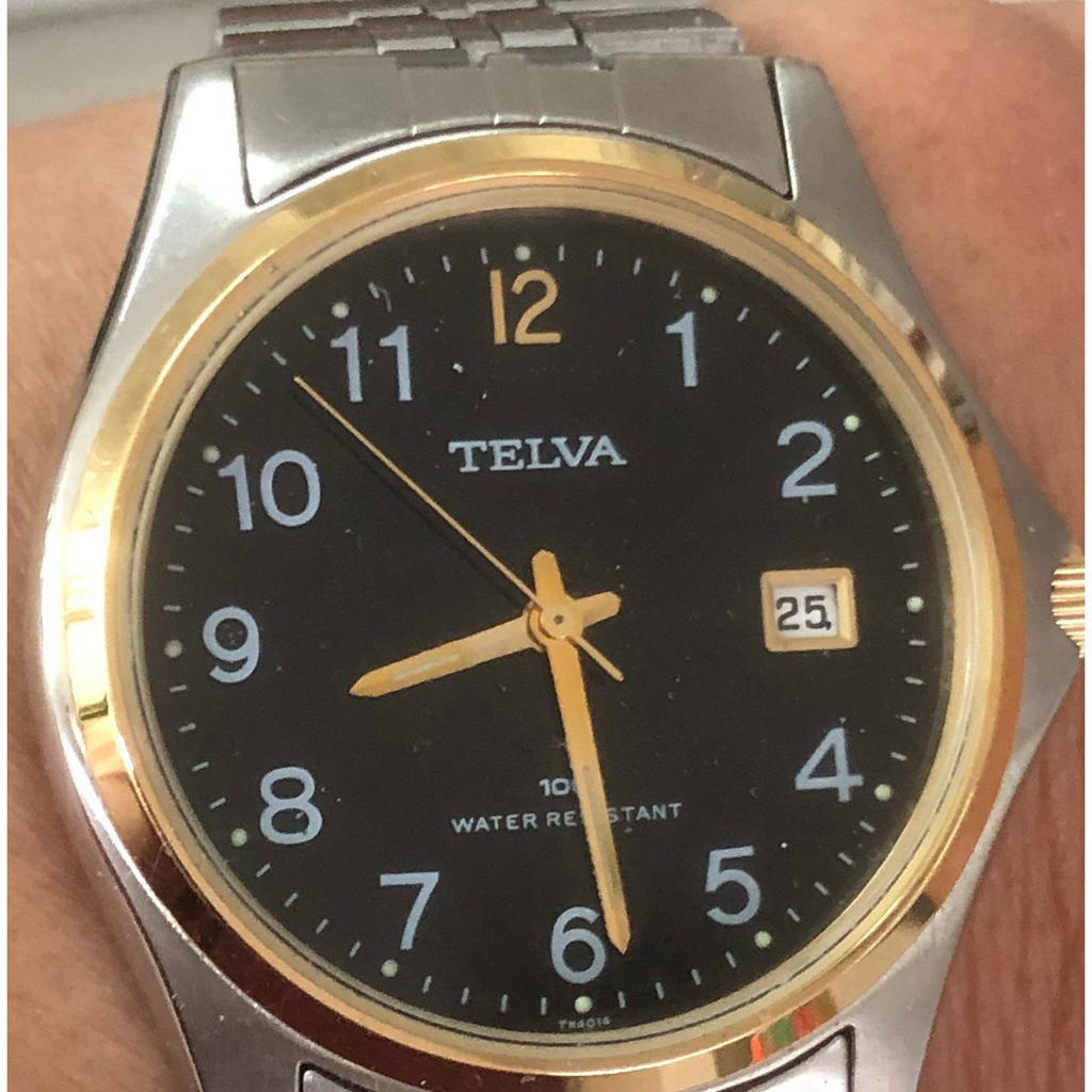Đồng hồ nam hiệu Telva máy Nhật size mặt 35mm | Shopee Việt Nam