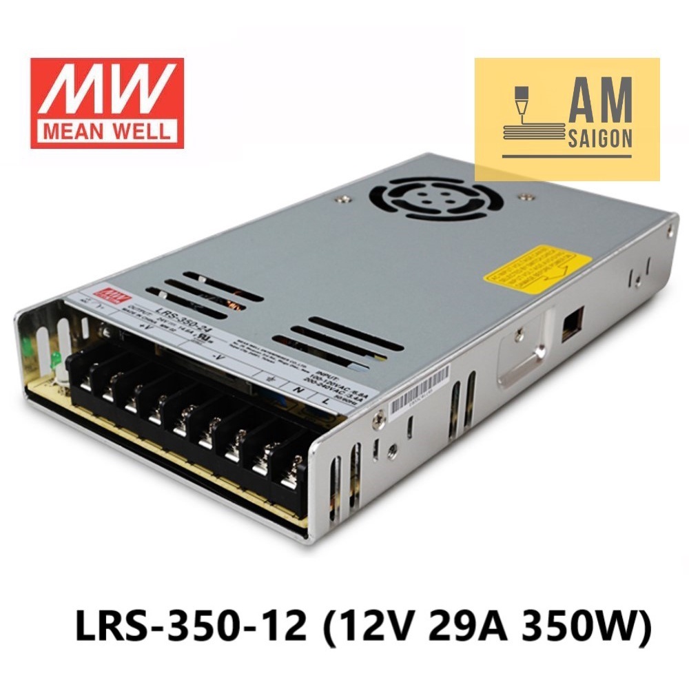 [New tem chính hãng] Nguồn tổ ong Meanwell LRS-350-12 12V 29A 350W bảo hành 12 tháng | Shopee ...