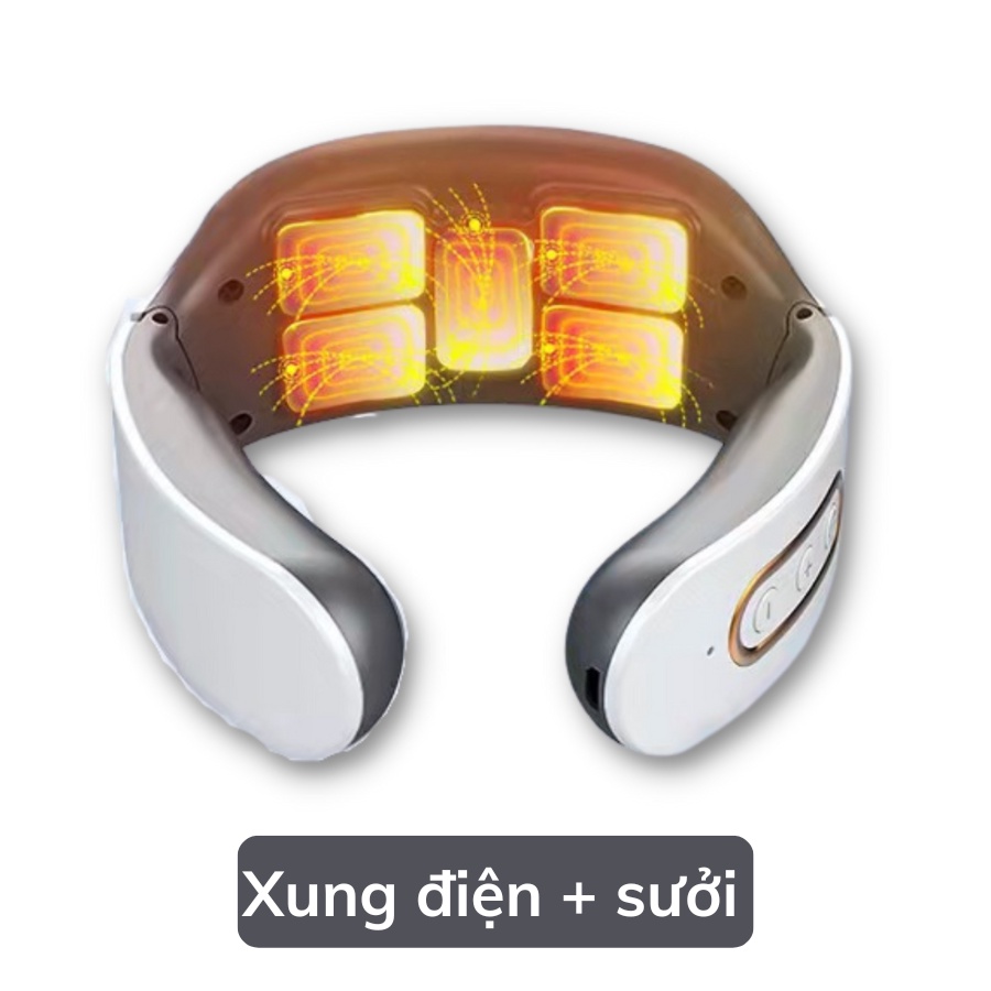 MÁY MASSAGE CỔ VẢI GÁY THÔNG MINH CERVICAL MASSAGER/ JT-809 [GIẢM ĐAU CỔ VAI GÁY HIỆU QUẢ ...