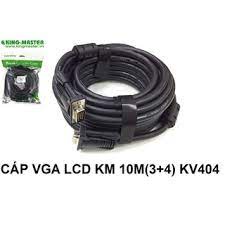 Cáp VGA KingMaster KV404/KV405 (3+4) 10M/15M Full HD 1900*1080P Hãng ...