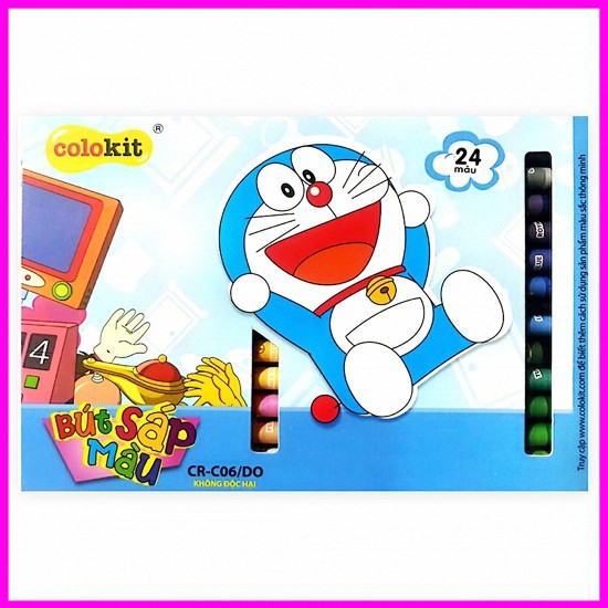 Sáp Màu Doremon 24 Màu | Shopee Việt Nam