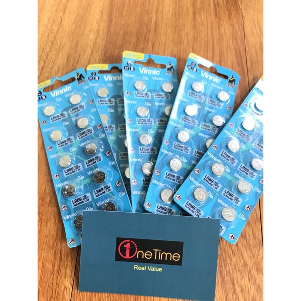 Vỉ 10 viên pin Vinnic AG6 LR69 SR920SW 920 371 L921F 1.55V chính hãng ...