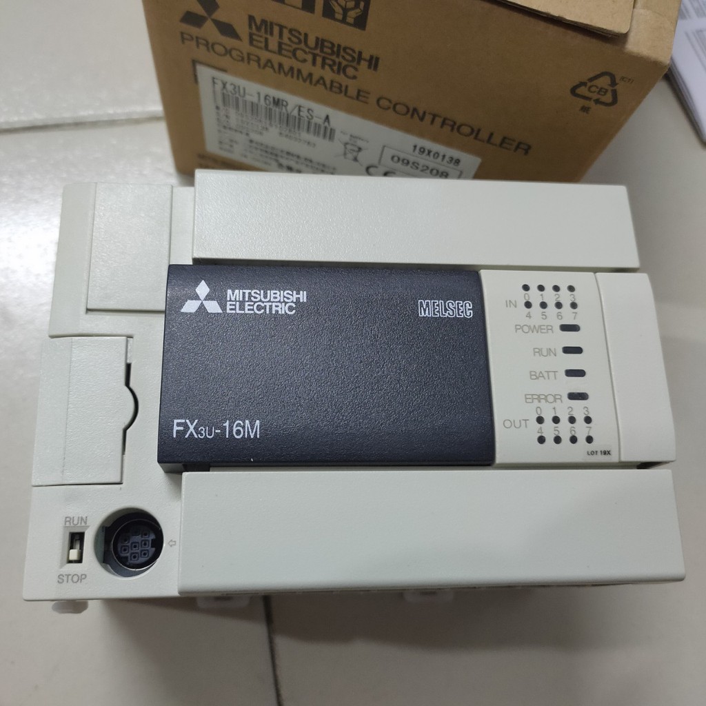 PLC Mitsubishi FX3U-16MR/ES-A | Shopee Việt Nam