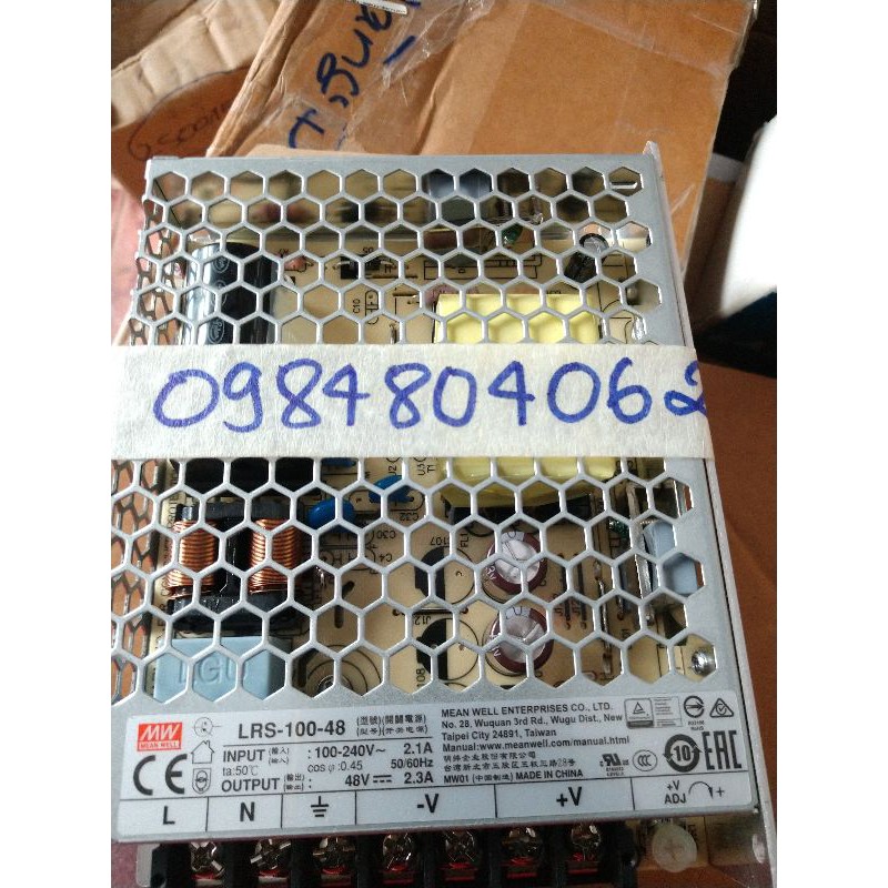 LRS-100-48, nguồn 100w-48v-2.3a, Meanwell | Shopee Việt Nam