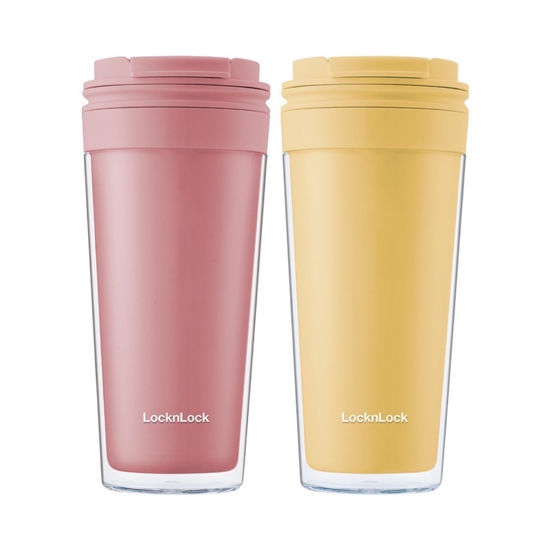 [LOCKnLOCK] LY NHỰA 2 LỚP BUCKET COLD CUP 580ML - HAP519(LOGO MỚI ...