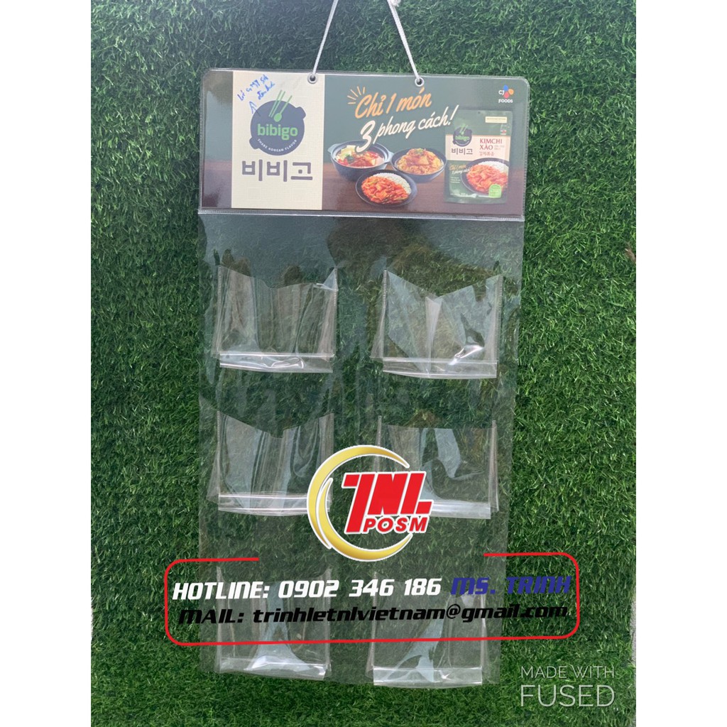 Vỉ treo bọc nhựa, hanger bọc nhựa, hanger túi nhựa PVC, Hanger quảng ...
