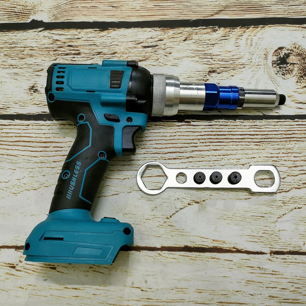 SV Máy rút đinh rive dùng pin 18V - 21V cải tiến mới (chung pin Makita ...