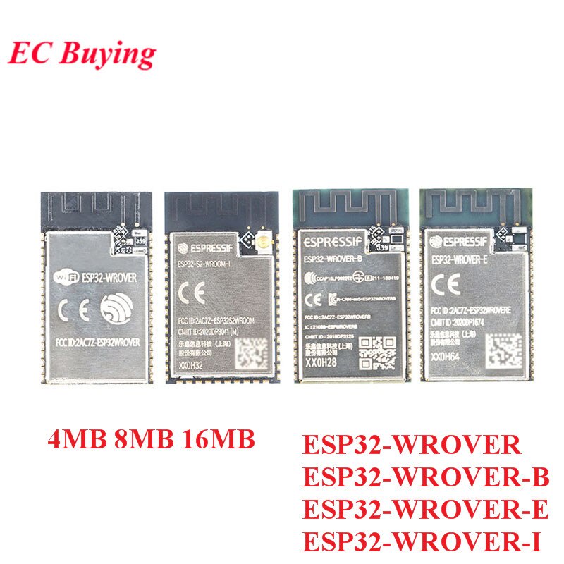 Mô Đun WiFi Không Dây ESP32-WROVER ESP32-WROVER-B ESP32-WROVER-I ESP32-WROVER-E ESP32 4MB 8MB ...