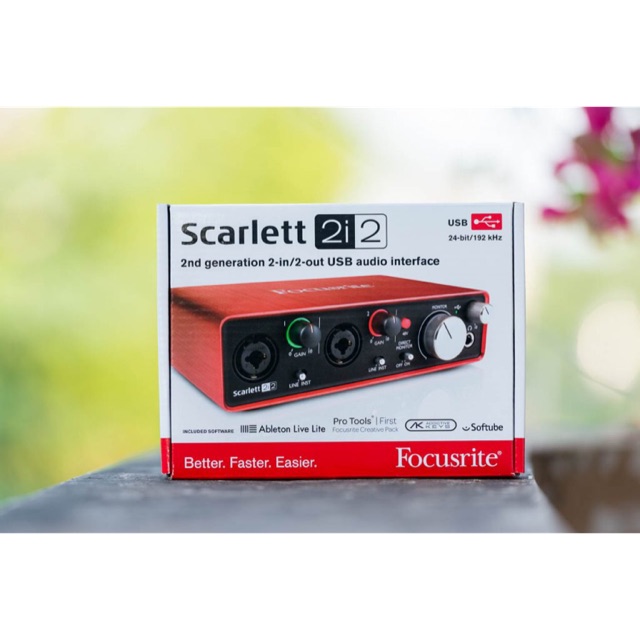 Sound Card Scarlett Focusrite 2i2 Gen 2 (Mới) | Shopee Việt Nam