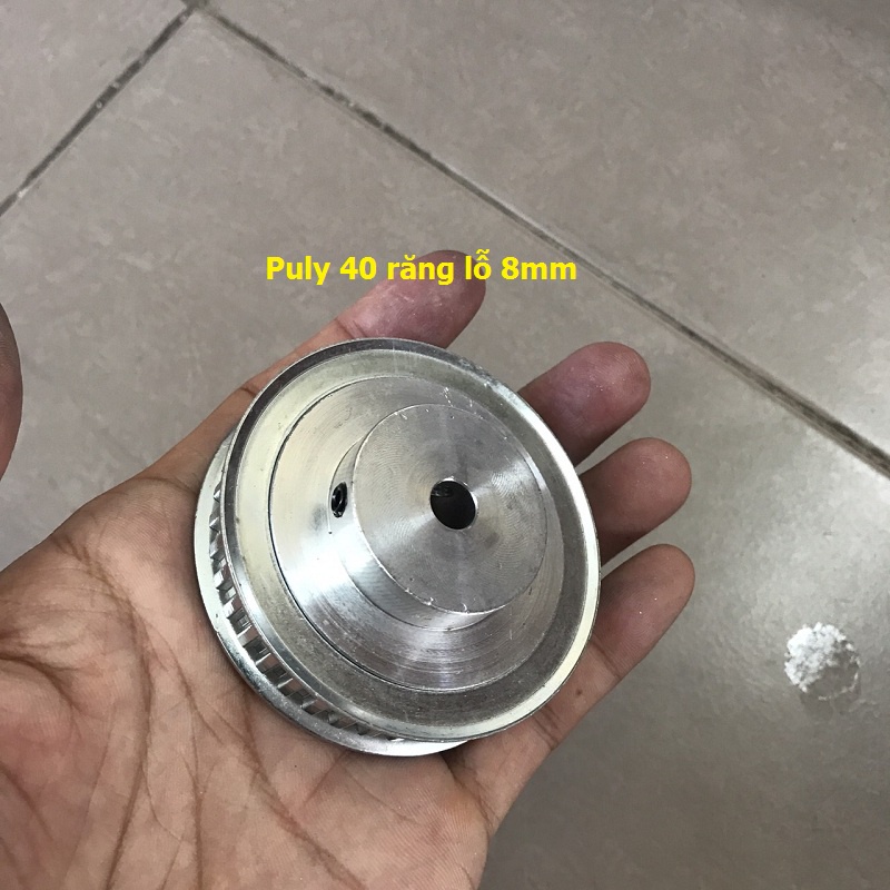 Puly XL từ 10 răng đến 40 răng - dây curoal XL kích thước 70XL đến ...