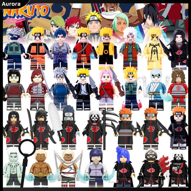 Mô Hình Lego Nhân Vật Uchiha Itachi Sasuke Trong Naruto | Shopee Việt Nam