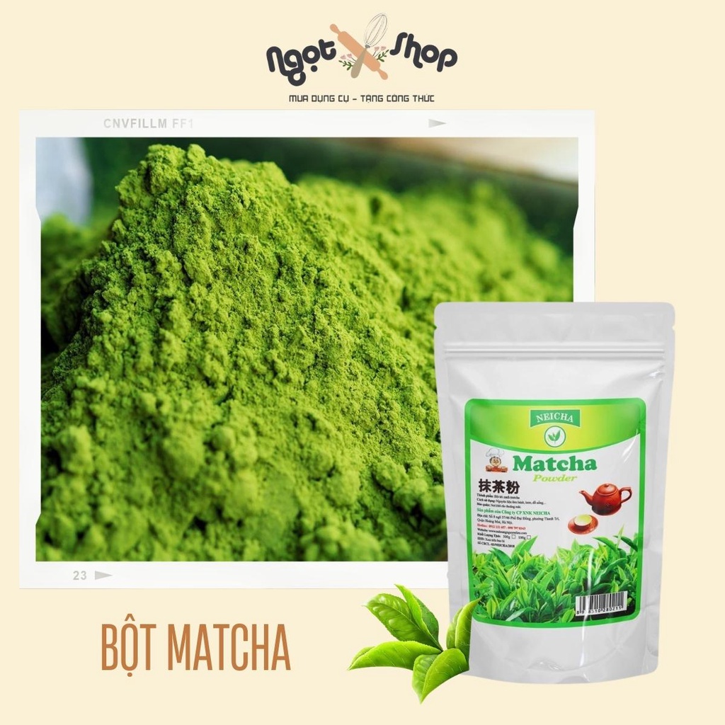 Bột matcha trà xanh Neicha Đài Loan (gói 50g) | Shopee Việt Nam