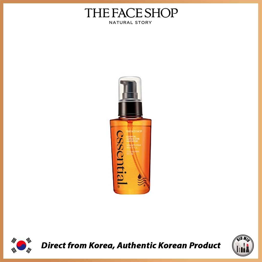 THE FACE SHOP ESSENTIAL DAMAGE CARE HAIR SERUM 100ml *ORIGINAL KOREA ...