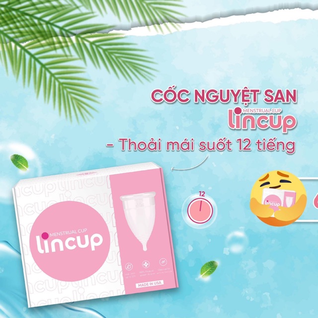 Cốc nguyệt san Lincup chuẩn chính hãng | Shopee Việt Nam