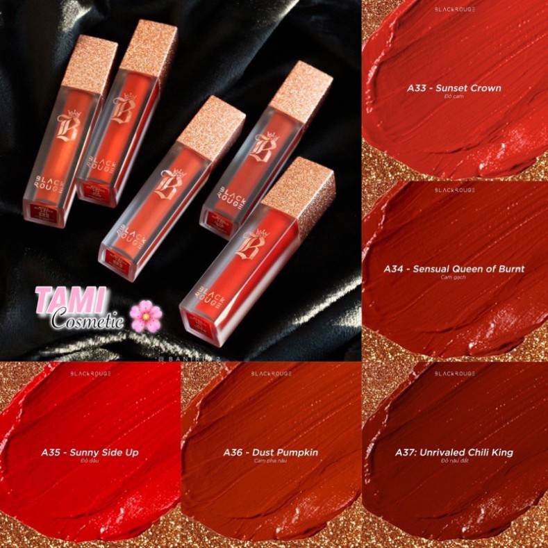 [ VER 7 / A33 - A37 ] SON BLACK ROUGE AIR FIT VELVET | Shopee Việt Nam