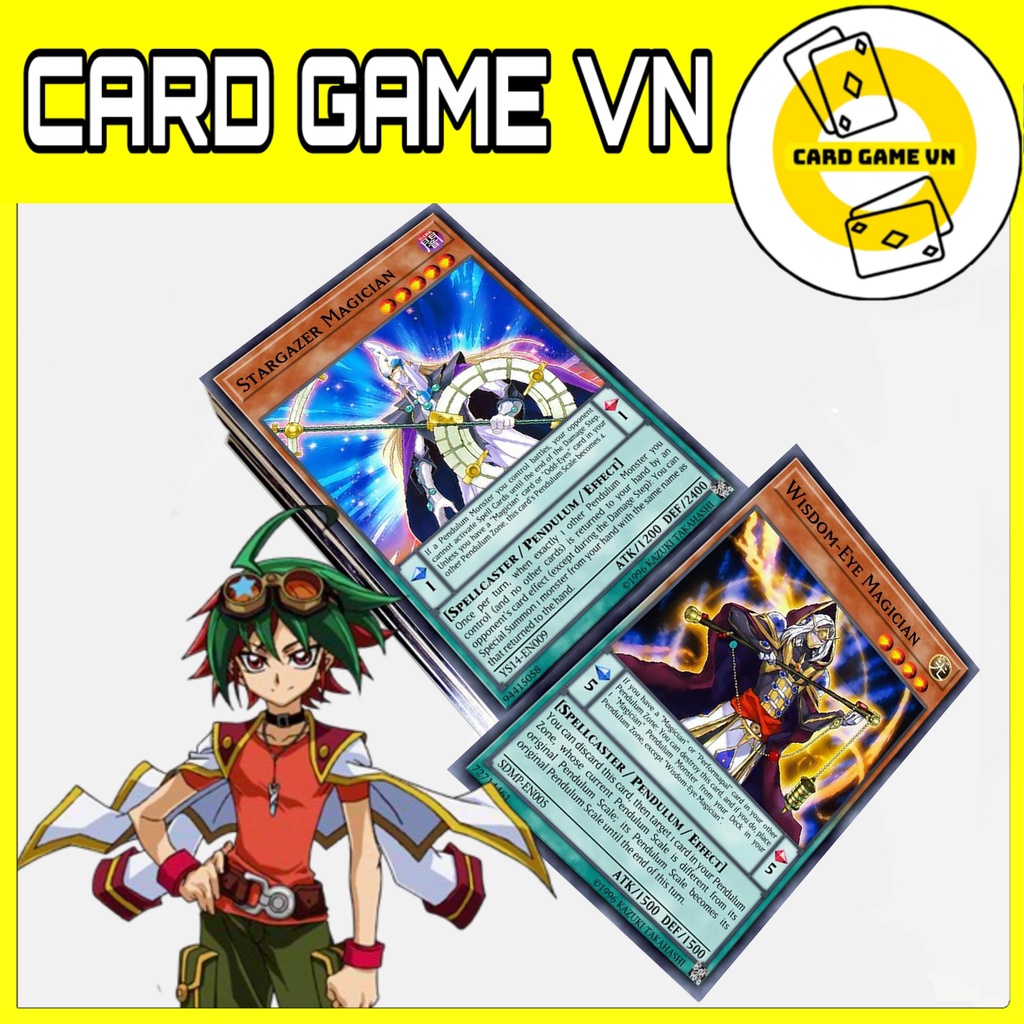 [BÀI IN] Bài YuGiOh - Bộ 54 lá bài Magician Pendulum Deck ( Pendulum ...
