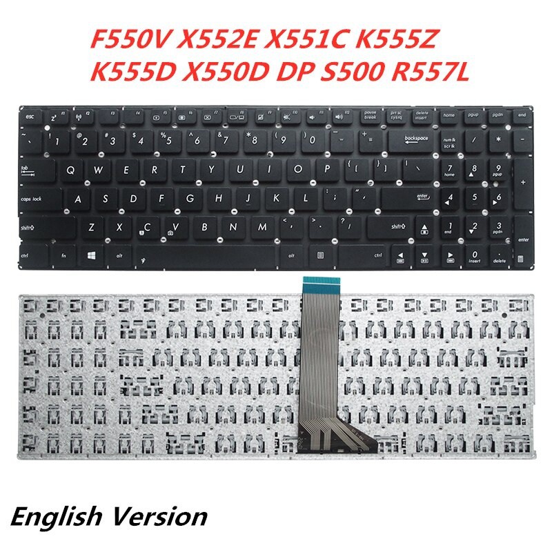 Bàn Phím Keyboard Laptop Asus X502 / X552 X553 F554 F502 / S500 / S500C ...