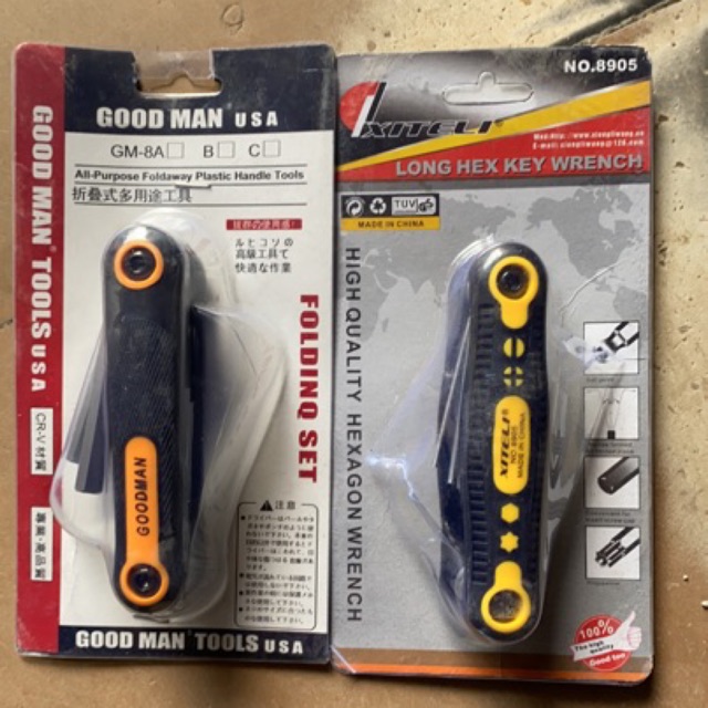 Bộ lục giác tay gập GOODMAN USA hoặc XITELI | Shopee Việt Nam