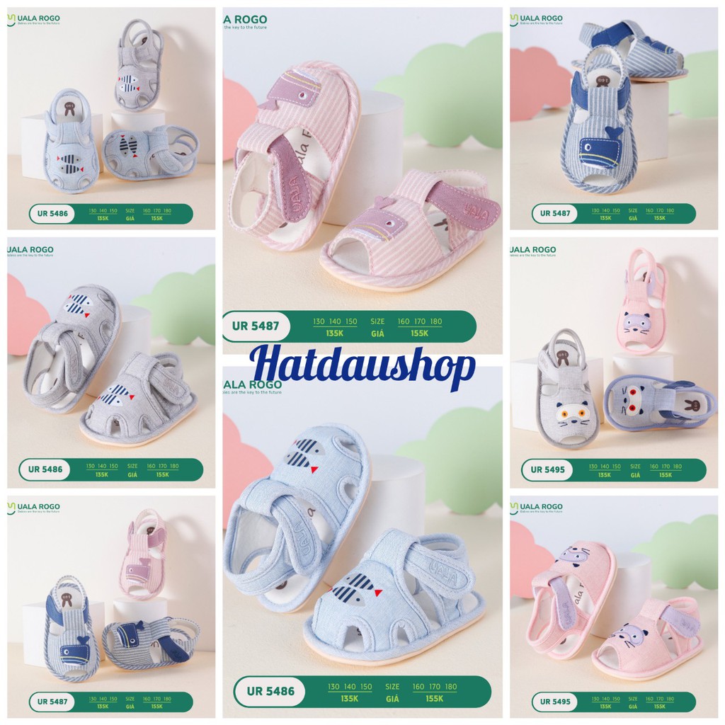 [HÀNG CHÍNH HÃNG] Dép tập đi cho bé Uala Rogo mẫu mới nhất hè 2021 ...