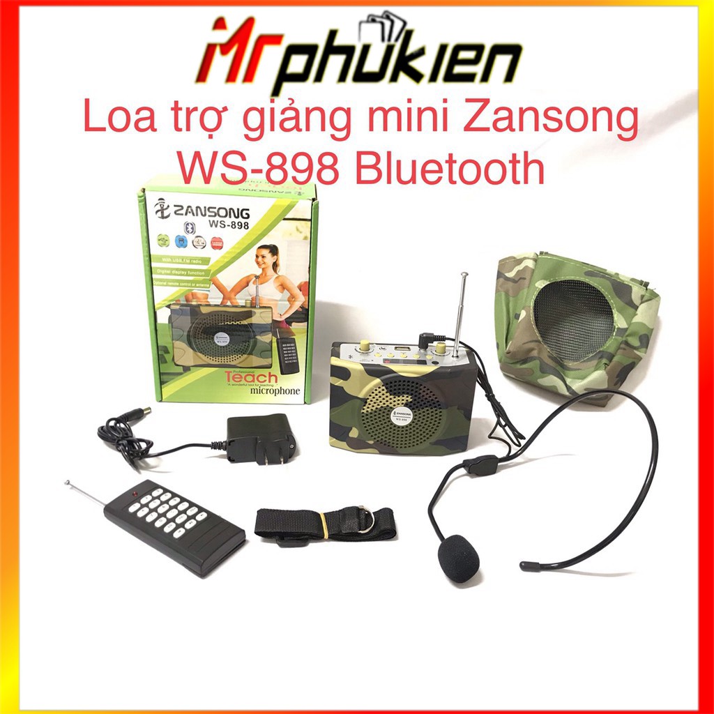 Loa trợ giảng mini ZanSong ws-898 - MrPhukien | Shopee Việt Nam