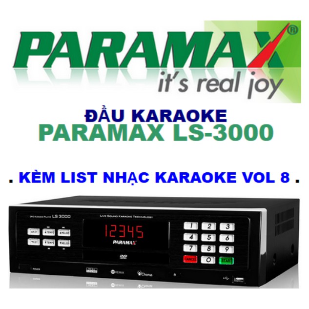 ĐẦU KARAOKE-PARAMAX LS-3000 | Shopee Việt Nam