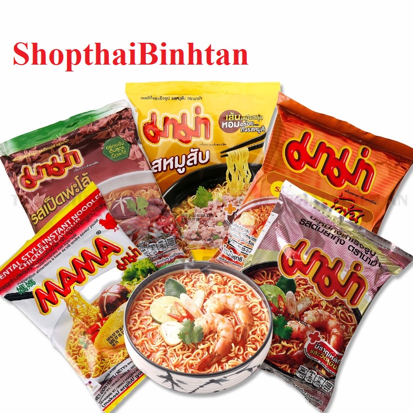 Mì Mama Thái Lan 60g/85g đủ vị | Shopee Việt Nam
