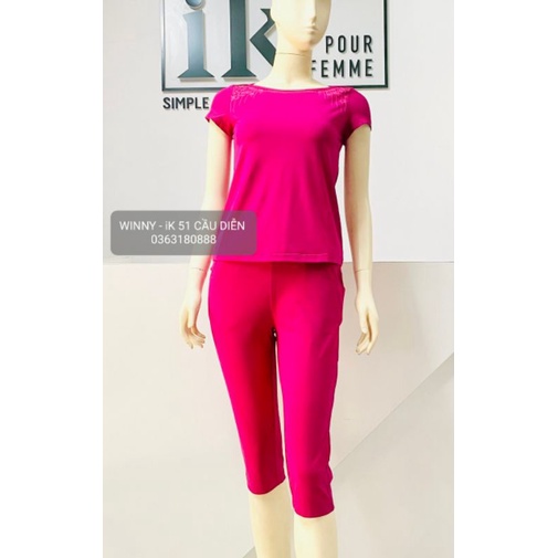 [WINNY - 19003N] BỘ COTTON WINNY ÁO CỘC QUẦN LỬNG | Shopee Việt Nam