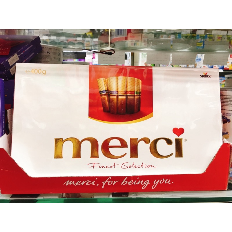 Socola Merci Thanh 400g, 250g Đức - có 32 thanh (400g) | Shopee Việt Nam