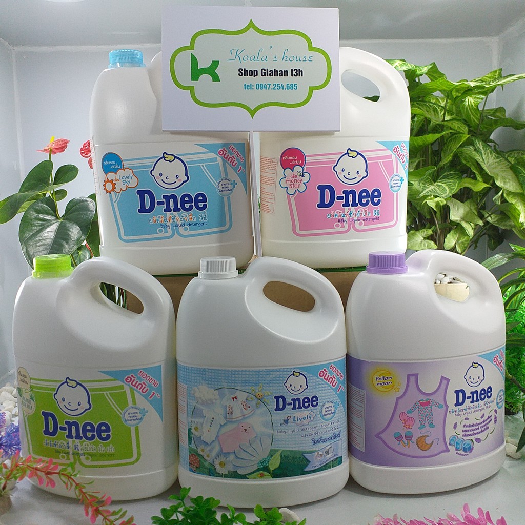 Nước giặt Dnee Thái 3000ml | Shopee Việt Nam